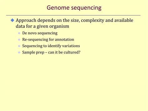 Ppt Genome Sequencing And Genome Viewers Powerpoint Presentation Free Download Id2928901