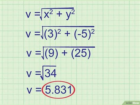 How To Calculate The Magnitude Of A Vector