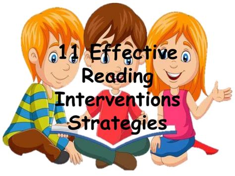 11 Effective Reading Interventions Strategies Lac2023 Pptx