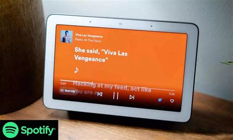 Spotify Introduces Real Time Lyrics On Nest Hub