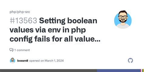 Setting Boolean Values Via Env In Php Config Fails For All Values Other