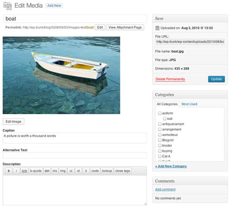 Attachment Editing Now With Full Post Edit UI Make WordPress Core