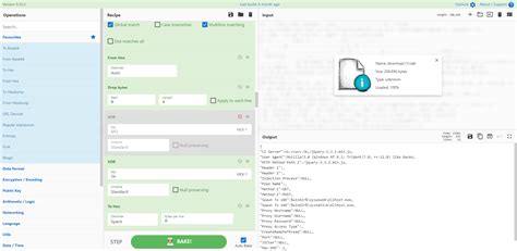 Cyberchef Recipes Cheatsheet Der Benji Father Devsecops Infosec Enthusiast Agilist With