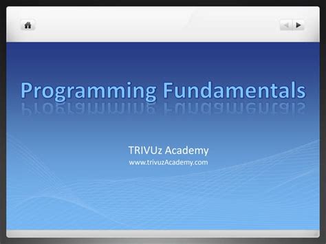Introduction To Computer Programming Ppt