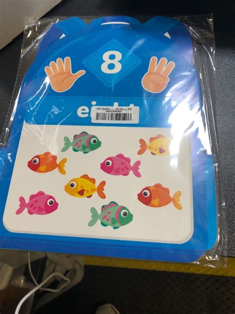 Ouneno 10 Pcs Number Posters 1 10 Numbers Learning Chart For Bulletin Board Classroom Decoration