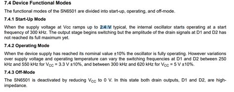 Sn6501 About The Start Up Mode Limitation Isolation Forum Isolation Ti E2e Support Forums