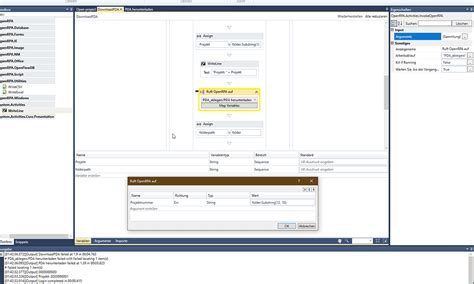How To Map Variables To Other Workflow Openrpa Openiap