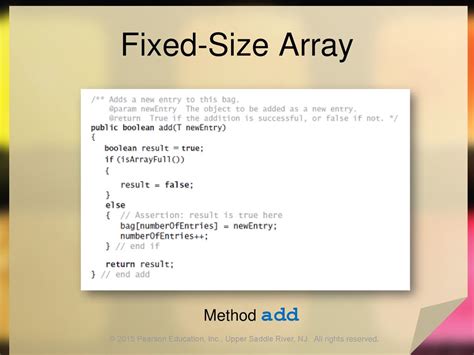 Bag Implementations That Use Arrays Ppt Download