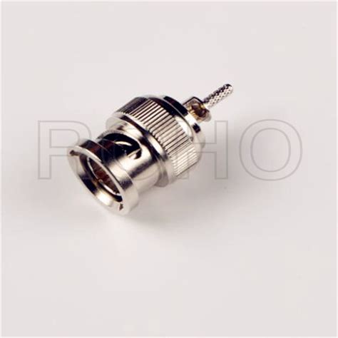 Straight Rf Coaxial Bnc Plug Socket Connector For Rg Cable China Rf Connectors And Rf Coaxial