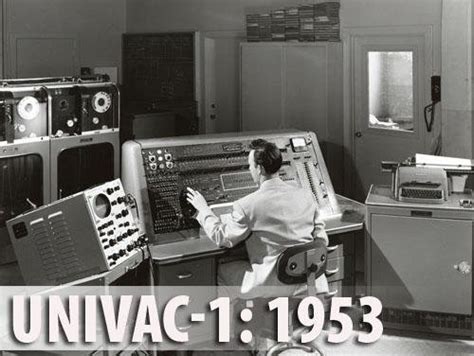 UNIVAC I UNIVersal Automatic Computer I Il Primo Computer Download Scientific Diagram