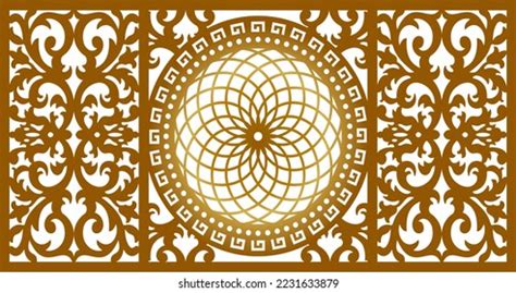 Leaf Cnc Pattern Images Stock Photos D Objects Vectors Shutterstock