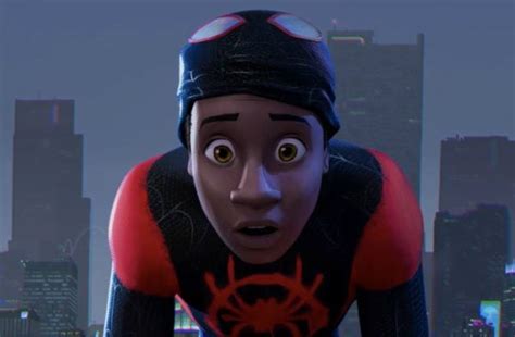 In Spider Man Into The Spider Verse 2018 Miles Morales Is Seen