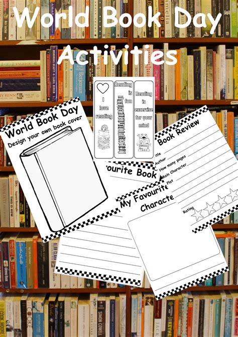 Mash World Book Day World Book Day Activities