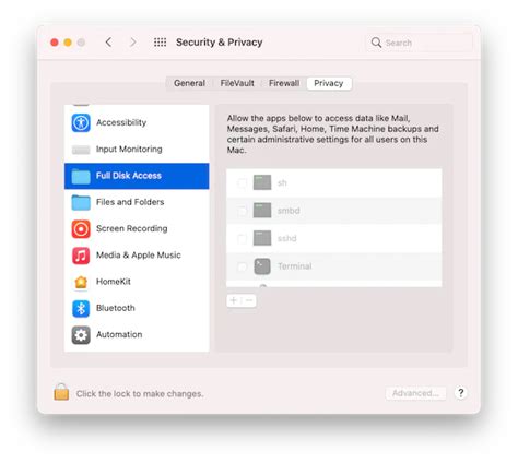 Problems While Saving On Server Probably Caused By Disk Macos Access Settings Troubleshooting