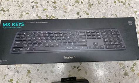 Logitech Mx Keys Advanced Illuminated Wireless Keyboard Computers And Tech Parts And Accessories