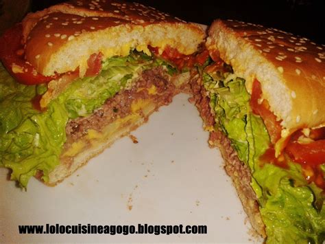 Lolo Cuisine à Gogo Hamburger Classique