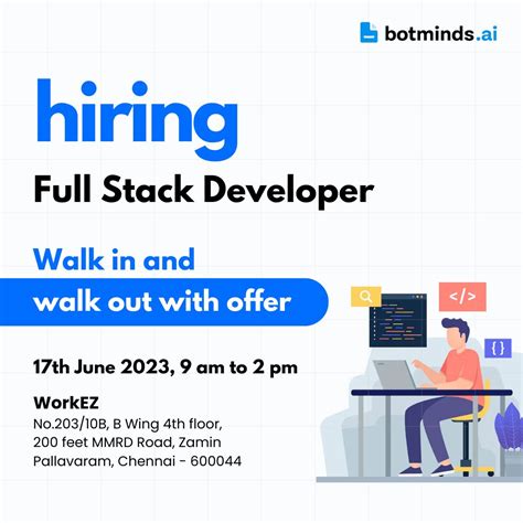 Botminds Ai On Linkedin Ai Opportunity Love Career Interview Fullstackdevelopers…