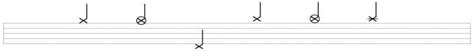 Drum Sheet Music Legend Drumset Elements Virtual Drumming