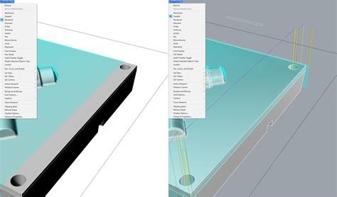 some polylines are missing in rendered mode rhino developer mcneel
