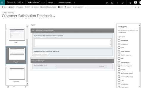 Dynamics 365 Voice Of The Customer Feature Encore Business Solutions