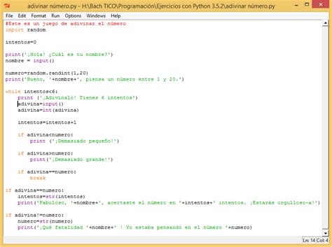 Python Adivina El N Mero Tecnolog A E Inform Tica