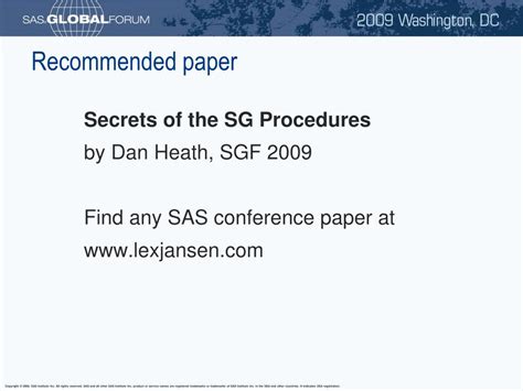 Ppt Using Proc Sgplot For Quick High Quality Graphs Powerpoint Presentation Id 3561089