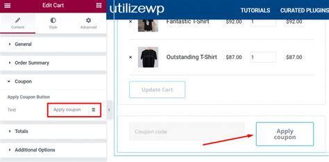 How To Create A Custom Woocommerce Cart Page In Elementor 35 Without Add On Wppagebuilders