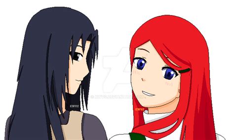 Uchiha Mikoto And Uzumaki Kushina By Kwvs On Deviantart