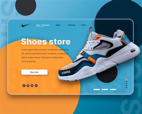 Web Design Uiux Design De Interface App Design Mobile App Design Banner Site Shoes