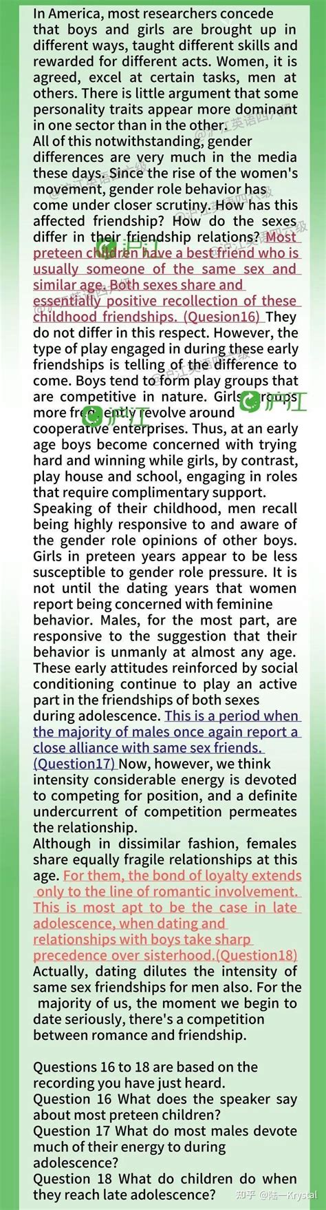 2022年9月六级听力原文 知乎