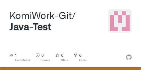 Github Komiwork Gitjava Test
