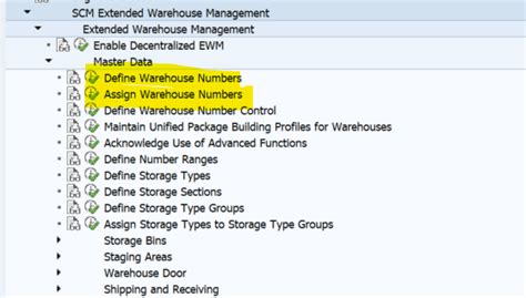 Sap Ewm Cf111 Ewm Warehouse Org Structure Configuration Guide