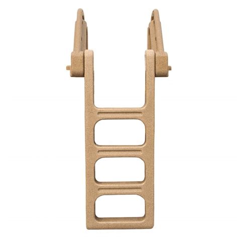 Techstar DL 4 Rotomolded 4 Step Flip Up Heavy Duty Dock Ladder BOATiD Com