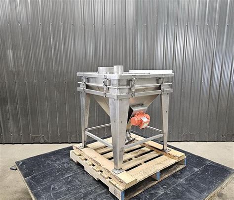 Used Sold Used Hopper Dump Station With Vibrator At Carter Wilson