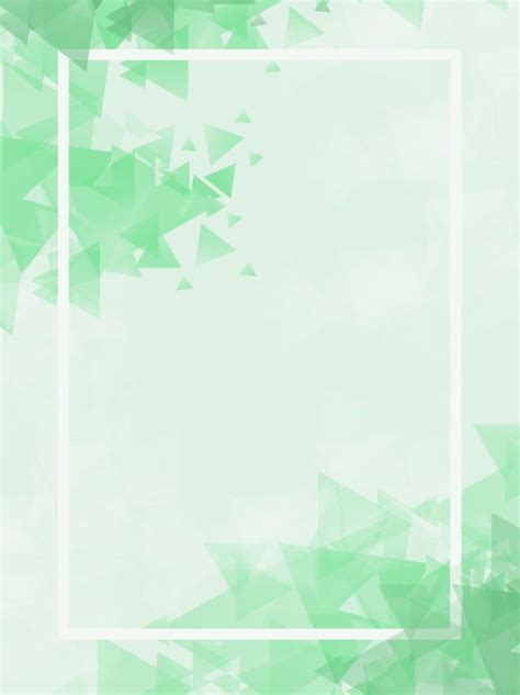 Green Background Border