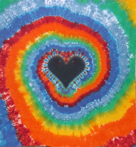 Large Tie Dye Heart Swirl Tapestry Choose Any By Originalaccents