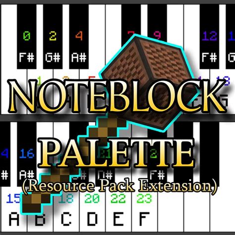 Noteblock Palette Resource Pack Extension Minecraft Texture Pack
