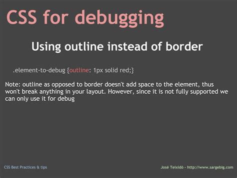 Css Best Practices Ppt