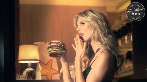 Sexy Heidi Klum Burgers Ad Behind The Scenes Youtube