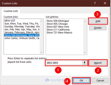 How To Create A Custom Autofill List In Excel 2 Quick Methods