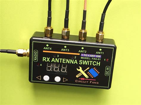 HF VHF RX Antenna Switch Multiple Antennas To One SDR Receiver RF Switch For SWL Ham Radio