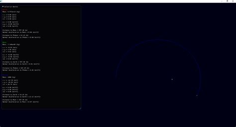 Github Themisteroddgravity Orbits And Gravitational Simulations Using Opengl And C