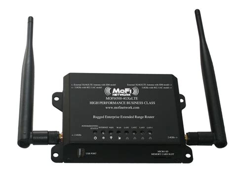 A Promising New Cellular Router Introducing The Mofi 4500 Mobile Internet Resource Center