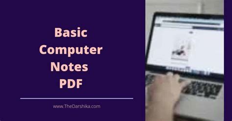 download basic computer notes pdf 2025