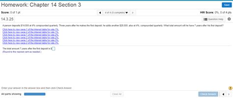 Solved Homework Chapter 14 Section 3 Save Score 0 Of 1 Pt