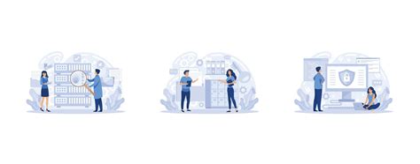 Big Data Analytics Platform Data Management And Protection Creative Metaphor Set Abstract