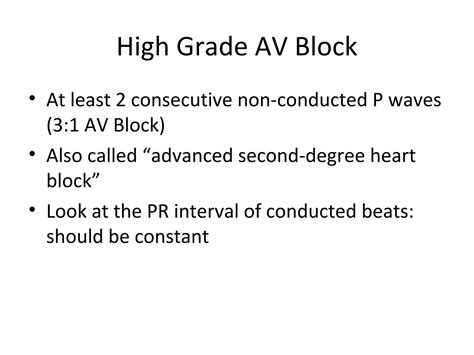 ECG Lecture Sinus Arrest Sinoatrial Exit Block AV Block And Escape Rhythms PPT