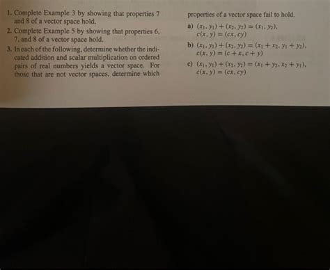 Solved Please Help Solve In Each Of The Following Chegg Com