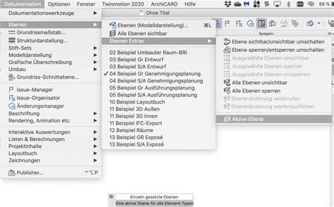 Select Layer And Make It Current Graphisoft Community