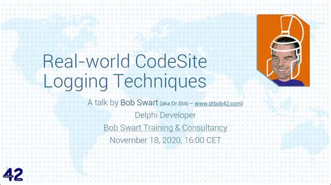 Codesite With Bob Swart Delphicon2020 Youtube